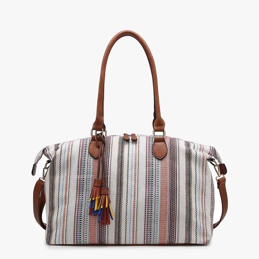 Boho Rust Weekender Bag | Maison Garrison | Women's Online Boutique